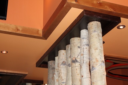 Decorative Aspen Poles