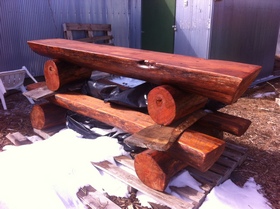 Log Benches