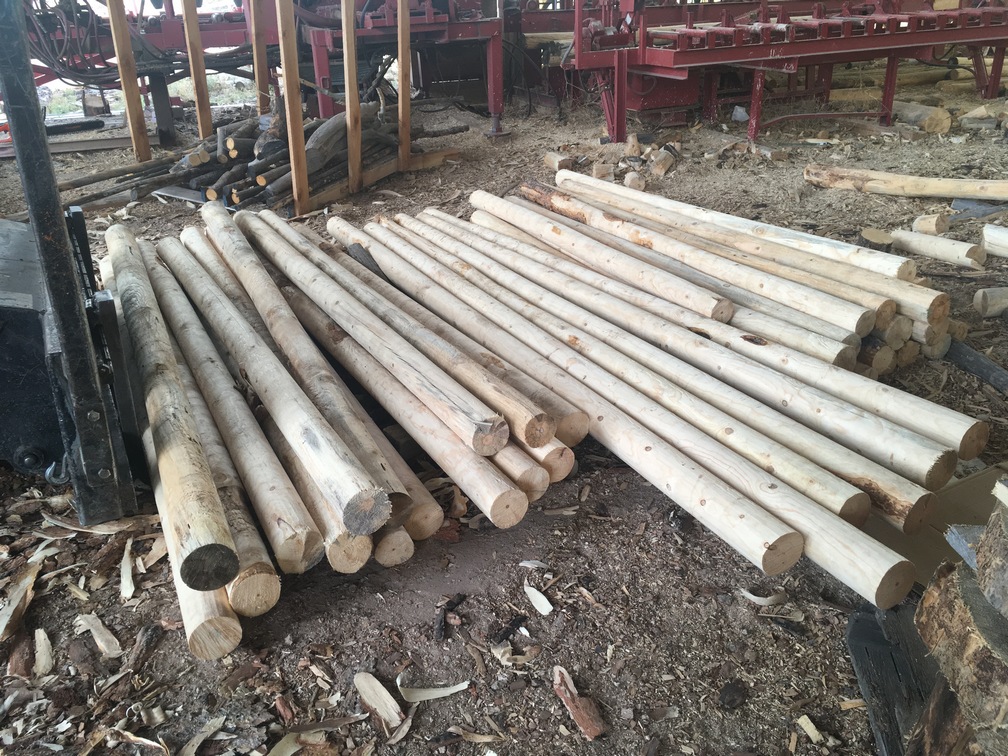 Roundwood Products: Railing, Fencing and Trusses